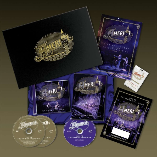 America “Live At The Palladium” Deluxe Box Set Now Available – The Rocker