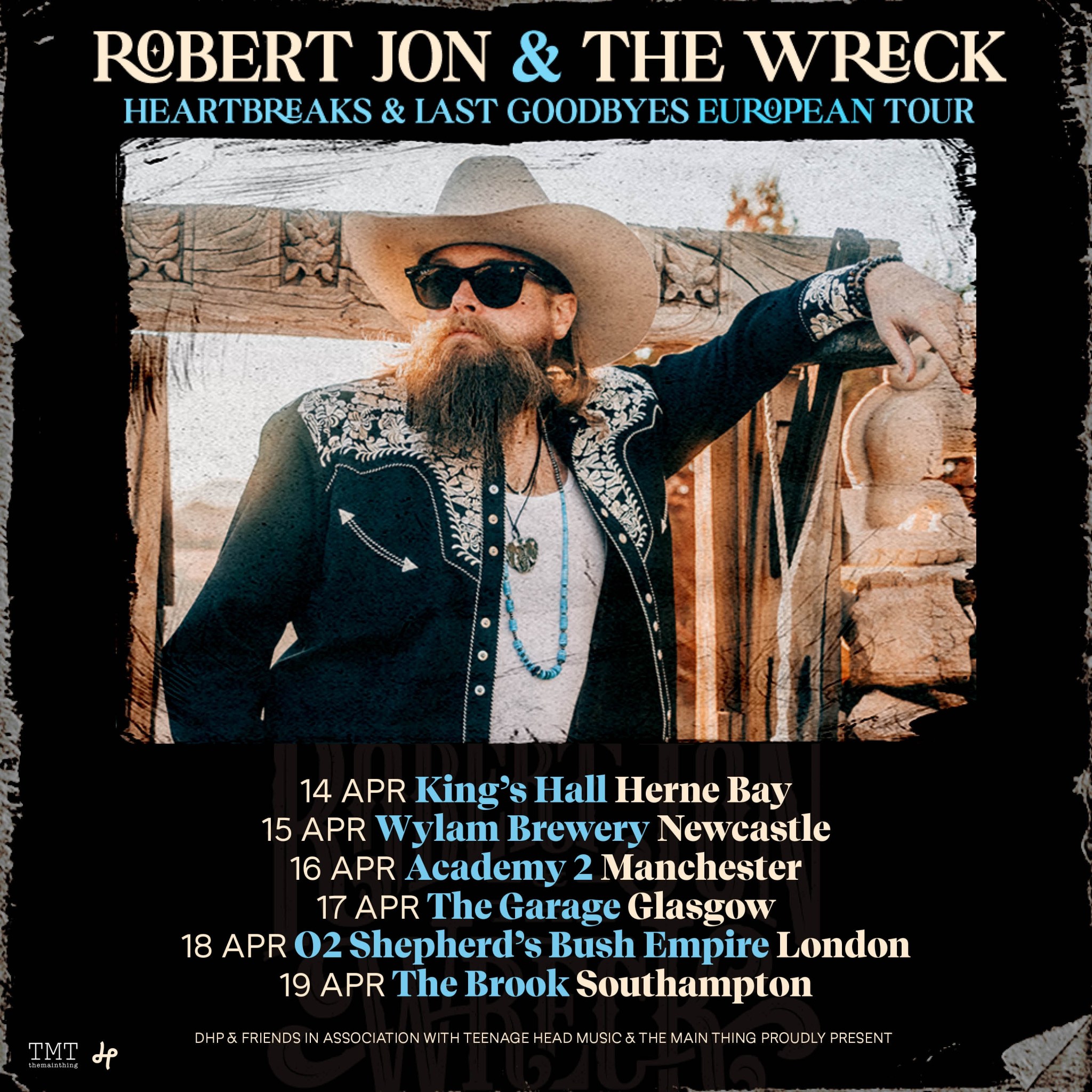 Robert Jon & The Wreck announce “Heartbreaks & Last Goodbyes” April ...